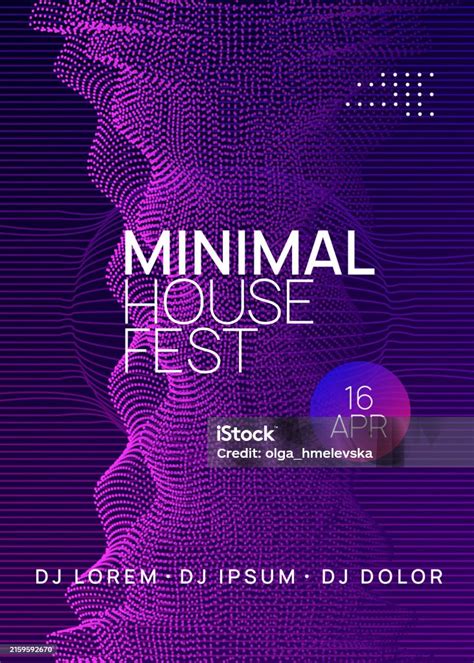 테크노 디자인 바이올렛 뮤직 세트 핑크 사운드 플라이어 사이키델릭 오디오 일러스트레이션 나이트 클럽 매거진 축제 표지 파티