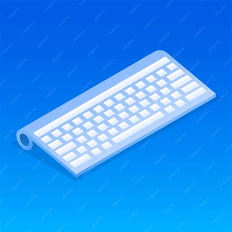 Premium Vector Wireless Keyboard Icon Isometric Of Wireless Keyboard