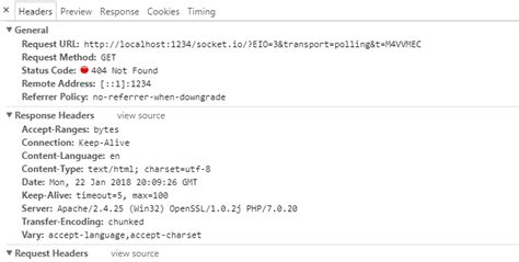 Error For Socket Io On Localhost XAMPP Laravel Stack Overflow