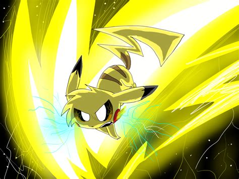 Pikachu Thunderbolt Wallpapers