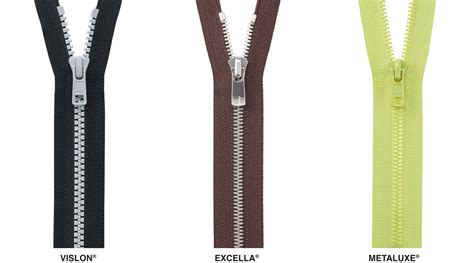 Plastic Zippers That Look Like Metal Available In 582 Color Variations