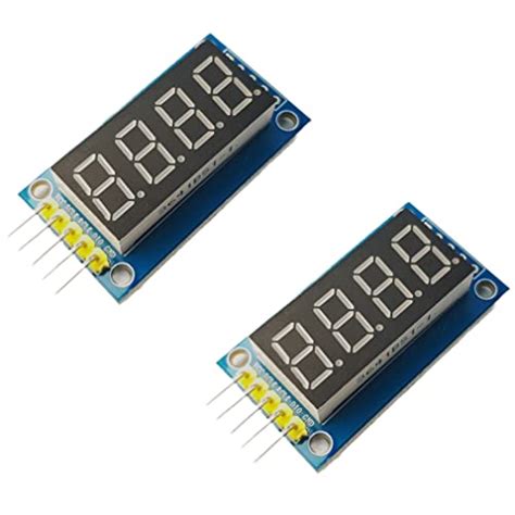 Diyables 4 Digit 7 Segment Display Led 74hc595 Driver With 4 Want It All