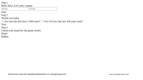 Step By Step Form Validation Using Html Css And Javascript Coding Torque