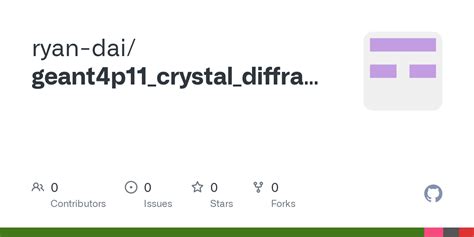 Github Ryan Daigeant4p11crystaldiffraction