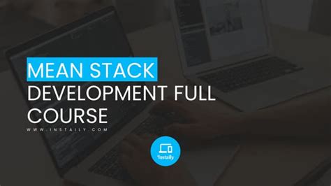 mean stack development full course ppt