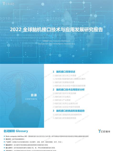 Yi Ou Zhi Ku 2022 Quan Qiu Nao Ji Jie Kou Ji Shu Yu Ying Pdf