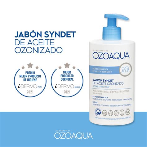 Jabón Syndet De Aceite Ozonizado Ozoaqua Y El Gel Syndet De Aceite