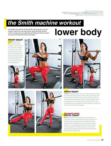 33 Smith Machine Workout Ideas Smith Machine Workout Workout Smith Machine