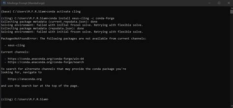 I Am Getting A Package Not Found Error Issue 414 Jupyter Xeus Xeus
