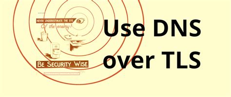 Use Dns Over Tls Fedora Magazine