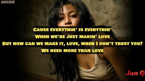 Amerie Ft Fabolous More Than Love Lyrics Youtube