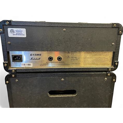Used Marshall G15ms Micro Stack Guitar Stack Guitar Center
