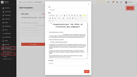 Configuration Horilla Docs Configuration Horilla Docs