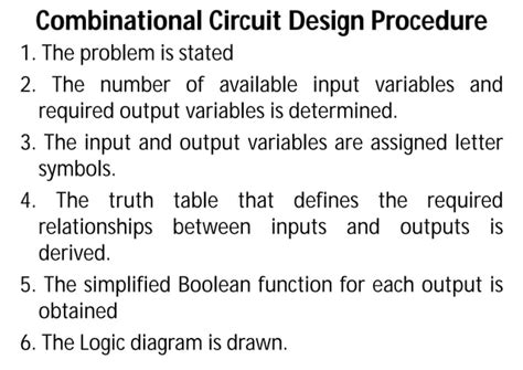 1 Combinational Logic Circutis With Examples 1pdf Programming