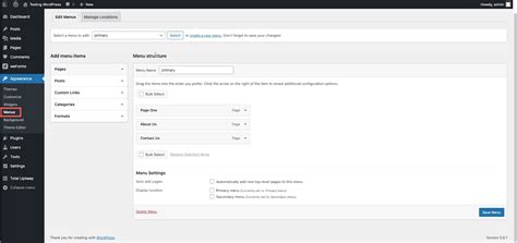 How To Add Weforms Forms To A Wordpress Menu