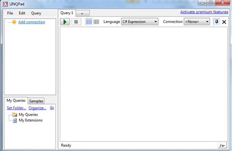 generate linq sql queries with linqpad