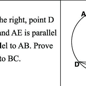 An Example Of Geometry Theorem Where The Theorem Text Is Accompanied By Download Scientific