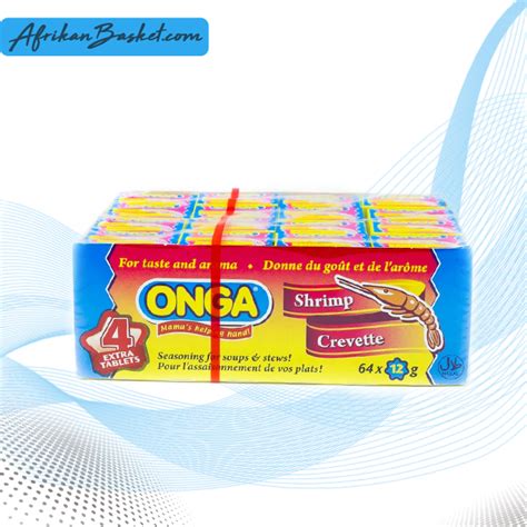 Onga Shrimp Flavour Cube Food Seasoning Spice
