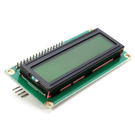 Iici2c 1602 Yellow Green Backlight Lcd Display Module Geekcreit For