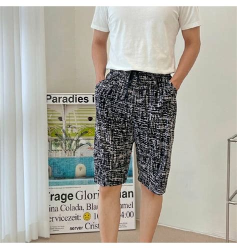 혀니미니 800870 여자 남자 5부 쿨 냉감 반바지 잠옷 여름 냉감 티몬