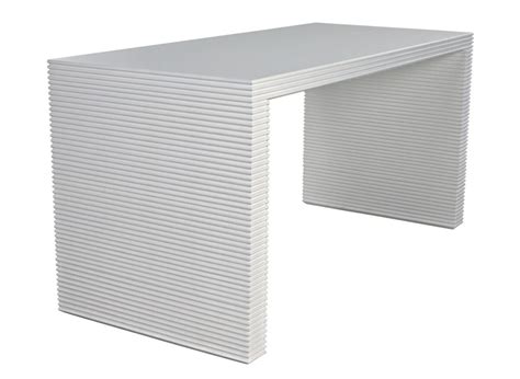 Manhattan Desk Solid White Finish Terra Nova Designs