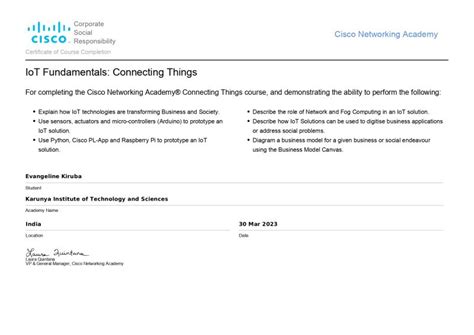 evangeline kiruba r on linkedin successfully completed and earned a certificate on iot…