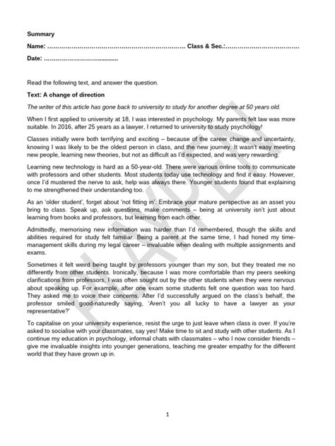 Summary Ws Pdf Behavior Modification Cognitive Science