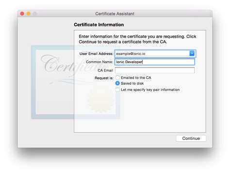 Generating App Signing Certificates IOS Android