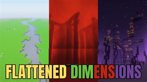 Flattened Dimensions For Minecraft 1 21 3