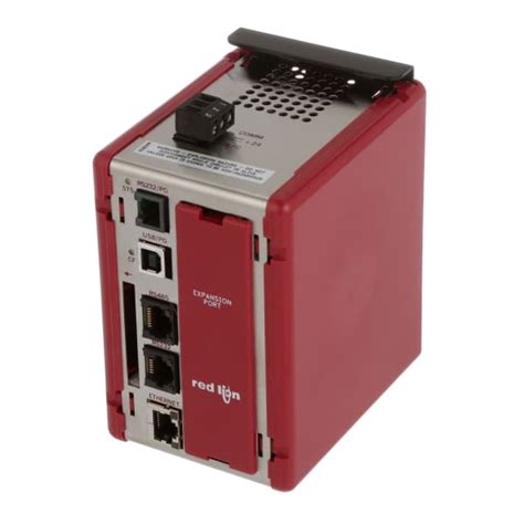 Red Lion Controls DSPSX001 Data Stations Ethernet USB 10BASE T DIN Rail 24V Hi Temp