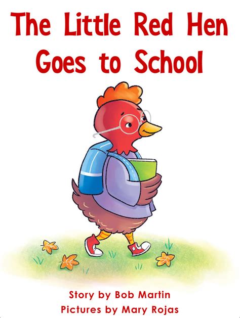 Little Red Hen Story Book