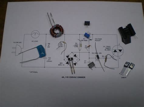 Triac Dimmer Circuit Diagram