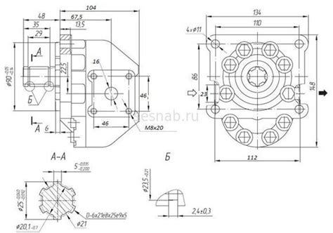 Гидронасосы нш технические характеристики Насосы НШ описание модели технические характеристики