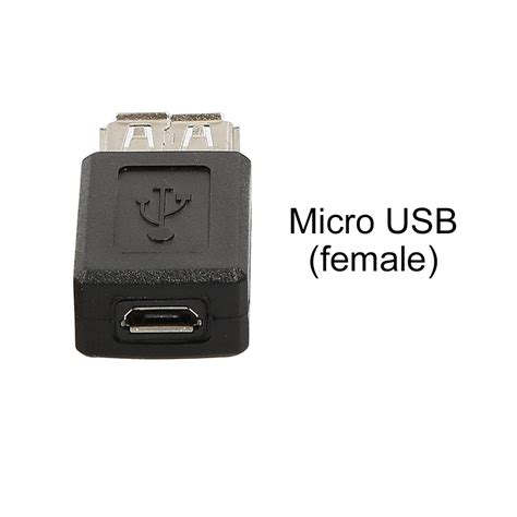 Female Micro USB To USB A Adapter Converter