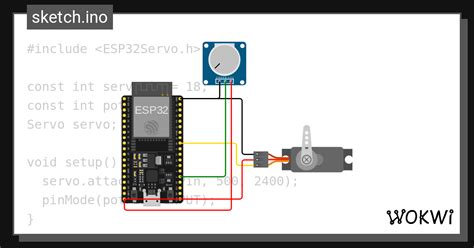 Servo Wokwi Esp32 Stm32 Arduino Simulator Servo Wokwi Esp32 Stm32 Arduino Simulator