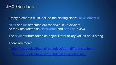 a brief introduction to react js