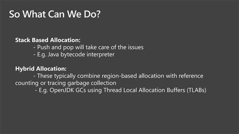 Intro To Garbage Collection Pptx