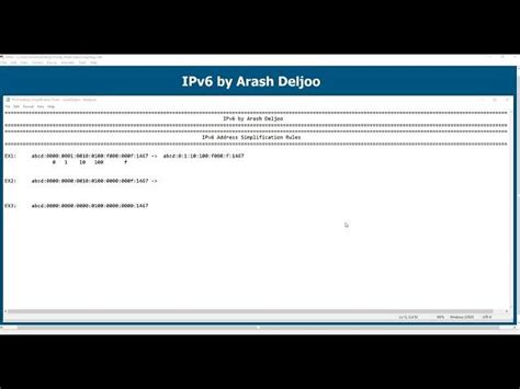 Arash Deljoo On Linkedin 2 Ipv6 Deep Dive Ipv6 Address