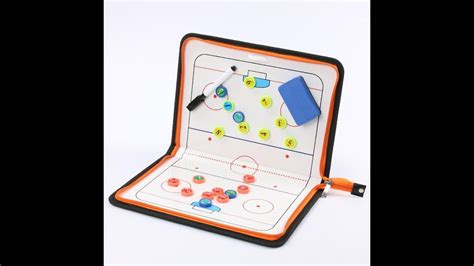 유튜브 만물상 고급 아이스 하키 전술 보드 휴대용 작전판 Youtube