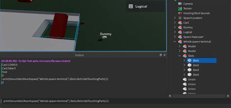 Why Isnt Gettouchingparts Registering Anything Scripting Support Developer Forum Roblox
