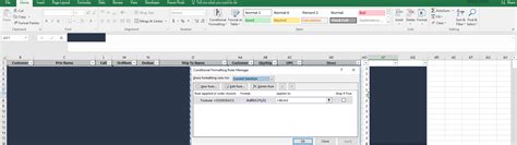 Conditional Formatting Won T Work In Excel Stack Overflow