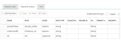 how to use session variable in mobile fabric between two integration