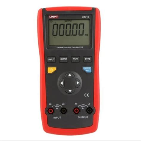 Uni T Ut713 Thermocouple Calibrator Process Calibrator W Usb Interface
