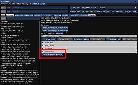 finding input events in msfs2024 mobiflight documentation