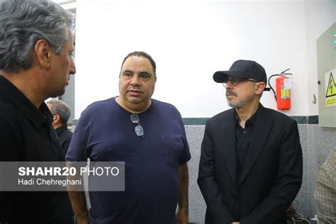 تصاویری پربازدید از حاشیه مراسم ترحیم پدر جواد رضویان؛ حضور لوتی‌ها با