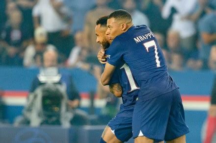 Neymar Jr Kylian Mbappe During Uefa Editorial Stock Photo Stock Image Shutterstock