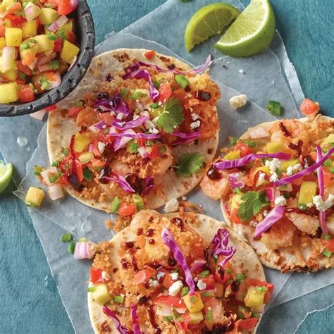 Coconut Shrimp Street Tacos Recipe From H E B