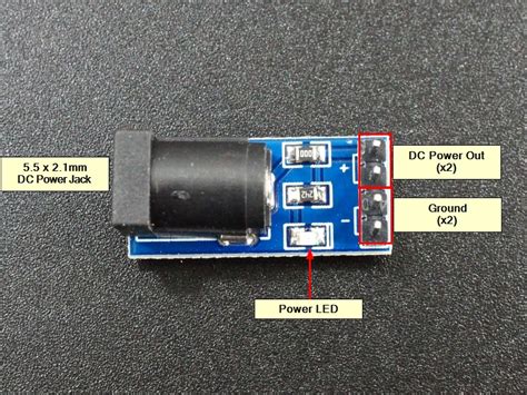 DC Power Adapter Module ProtoSupplies