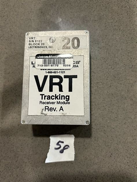 Lectrosonics VRT Tracking Receiver Module Block Reverb