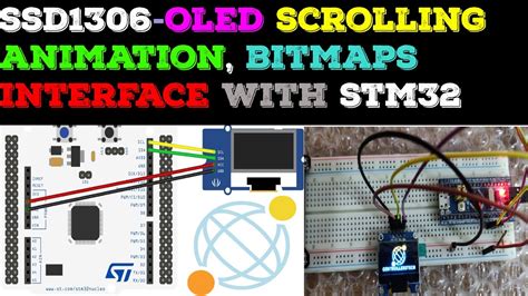 Ssd1306 Oled With Stm32 Display Text And Graphics Via I2c Step By Step Guide Youtube